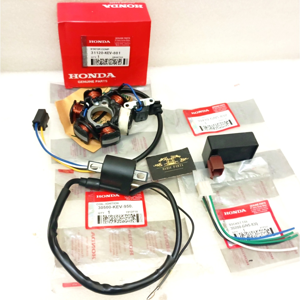 Jual Paket 4 Item Spull spull Assy set Honda Supra X Lama Supra Fit Old ...