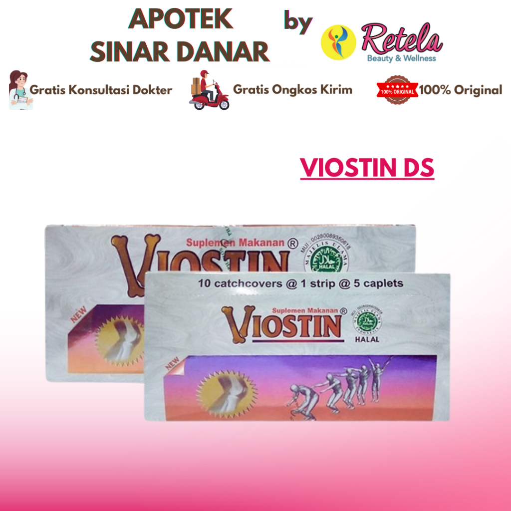 Jual VIOSTIN 1 STRIP 5 KAPLET | Shopee Indonesia