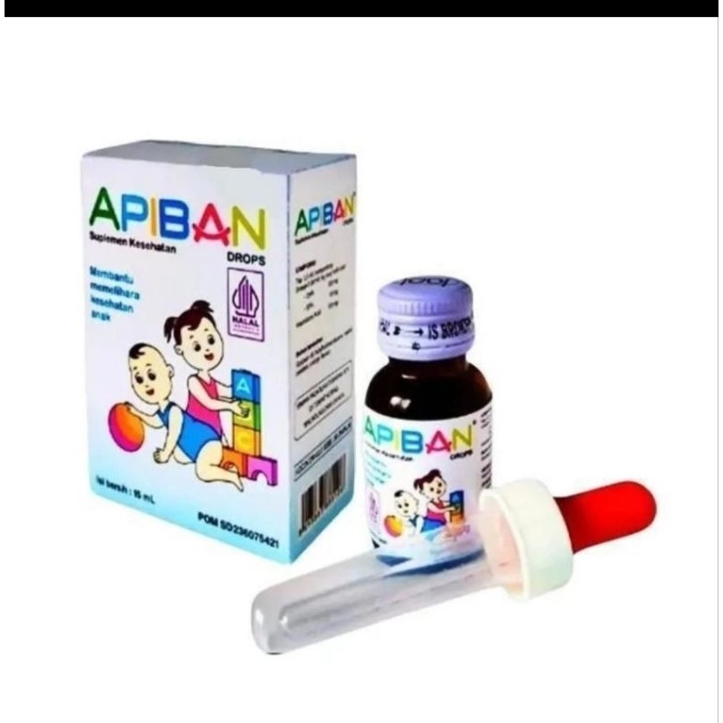 Jual APIBAN DROP 15 ML VITAMIN OTAK AA.DHA.EPA | Shopee Indonesia