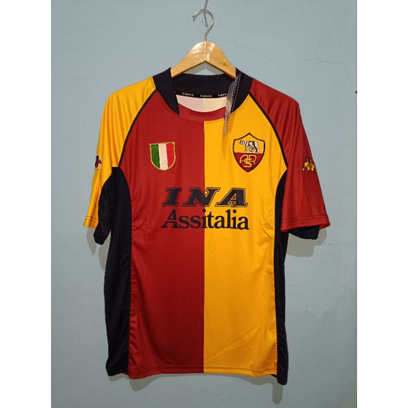Jual Jersey Home Scudetto AS Roma 2001-2002 | Shopee Indonesia