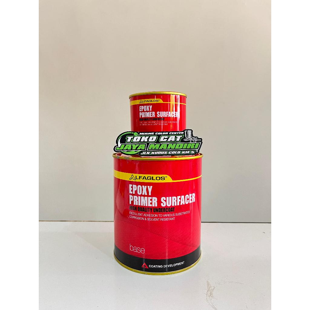 Jual Alfaglos Epoxy Primer Surfacer Cat Dasar Primer untuk Logam atau ...