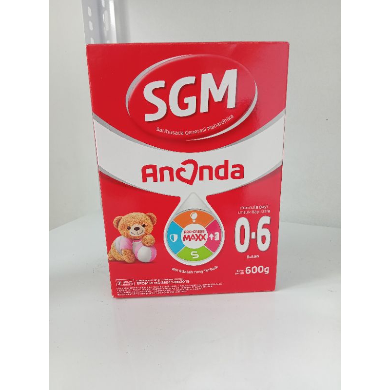 Jual SUSU SGM ANANDA 0 - 6 BULAN (600GR) | Shopee Indonesia