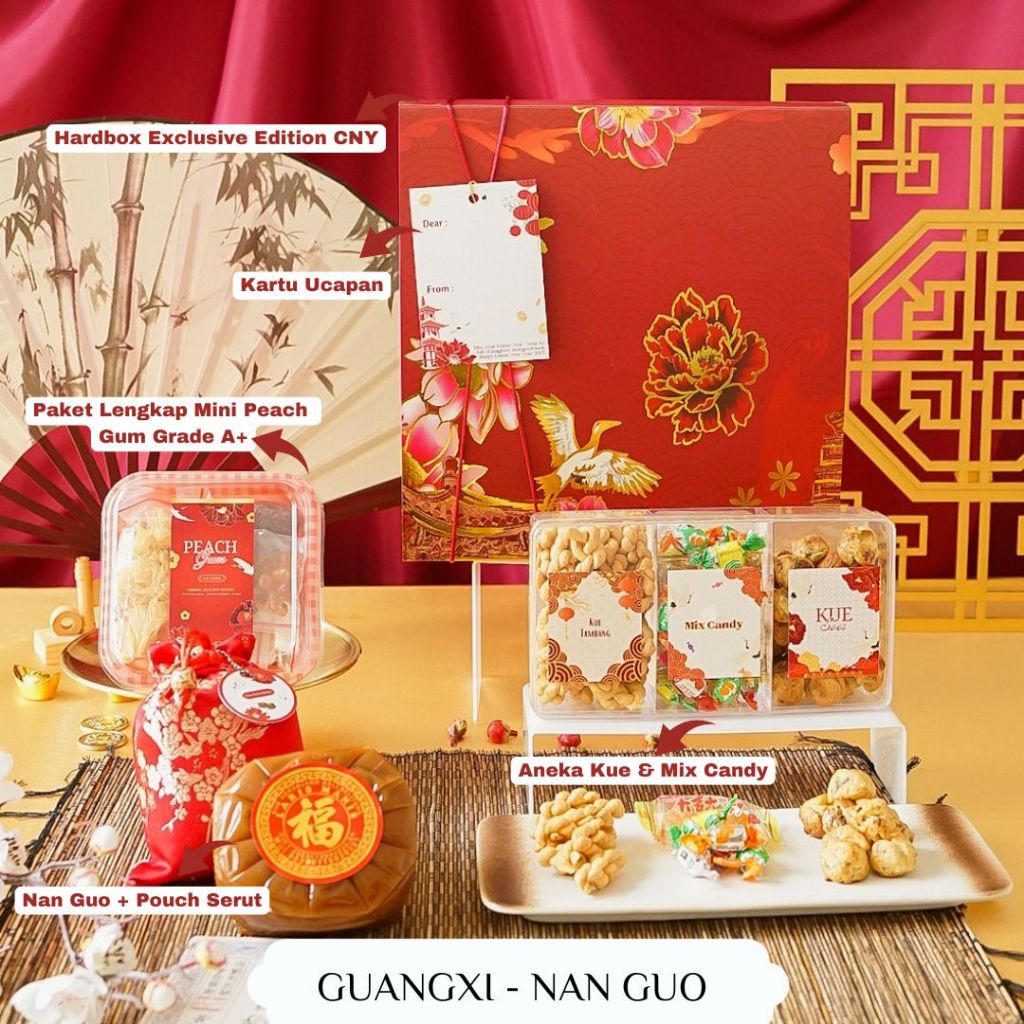 Jual GUANGXI - Hampers Imlek Chinese New Year Sincia Peach Gum Snow ...