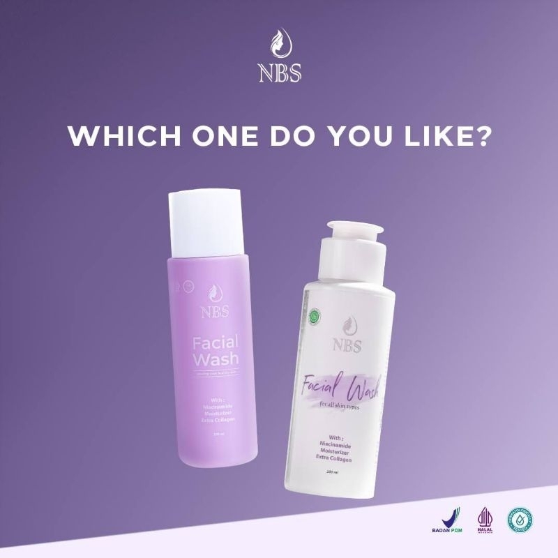 Jual EXP 2026 NBS FACIAL WASH/ SABUN MUKA NBS ULTIMATE/ EXTRA GLOW | Shopee Indonesia