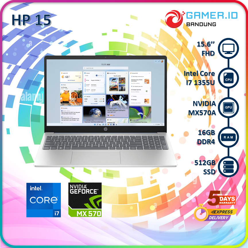 Jual HP 15 I7 1355U MX570A 16GB 512GB 15.6" FHD IPS | Shopee Indonesia