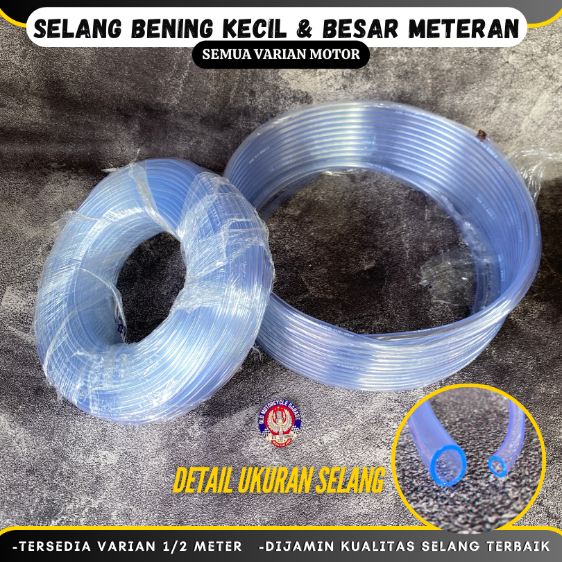 Jual Selang Slang Bening Transparan Kecil Ukuran 1/8 & 5/16 Inchi 3 MM ...