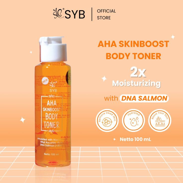 Jual NEW SYB AHA SKINBOOST BODY TONER DNA SALMON 2x LEBIH CEPAT ...