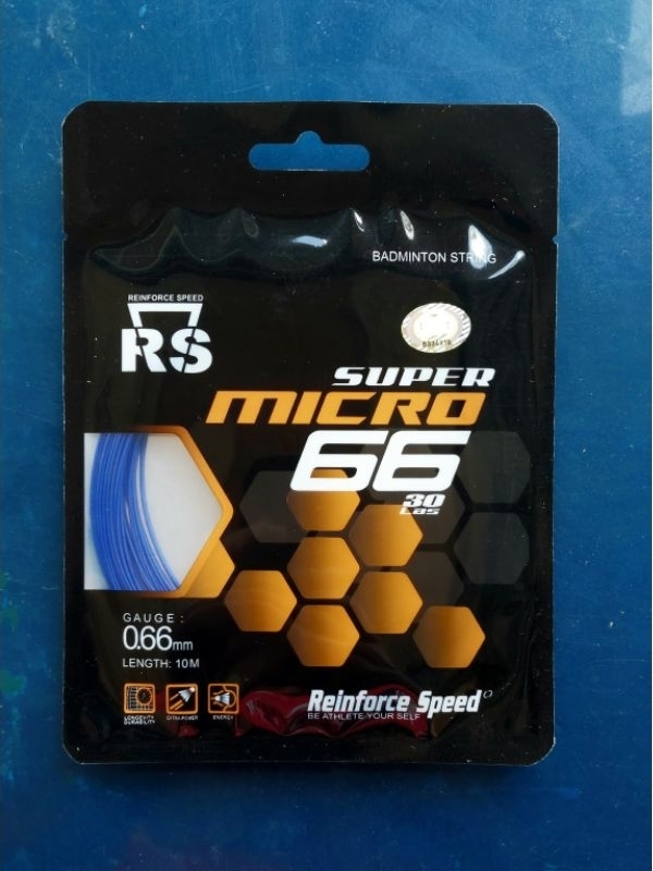 Jual Senar Raket RS SUPER MICRO 66 Reinforce Speed Super Micro66 Senar ...