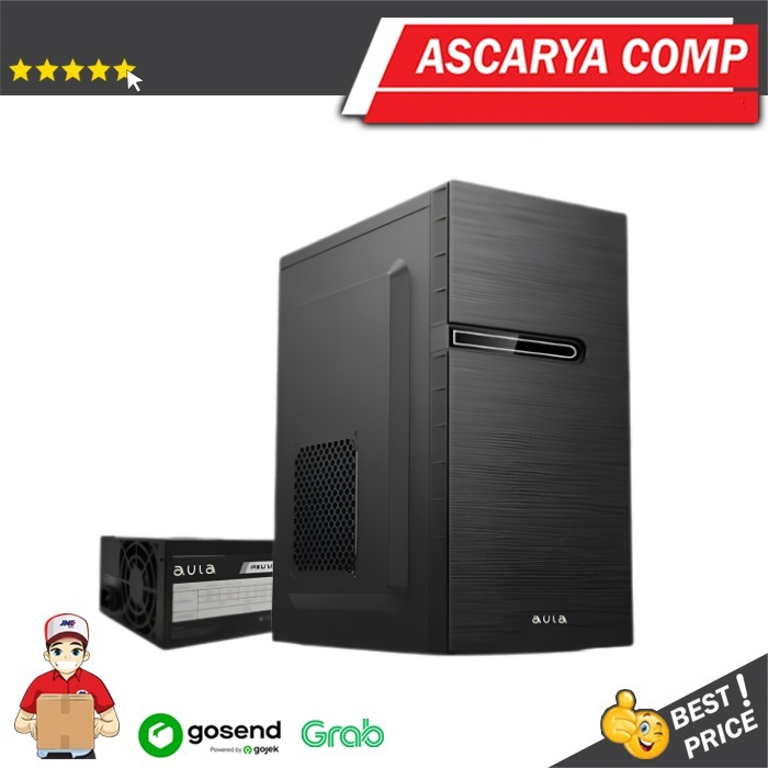 Jual Casing Office PC Aula Valcas VC03 mATX Include PSU 500W | Shopee ...