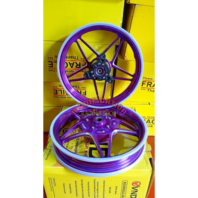Jual VELG VND V SPEED BINTANG V2 R14 AEROX, AEROX 150/155 PNP | Shopee Indonesia