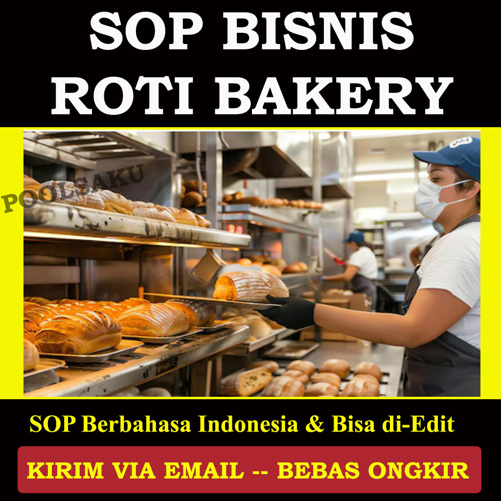 Jual Software SOP Bisnis Usaha Toko Roti Bakery Cake Pastry / SOP Toko ...