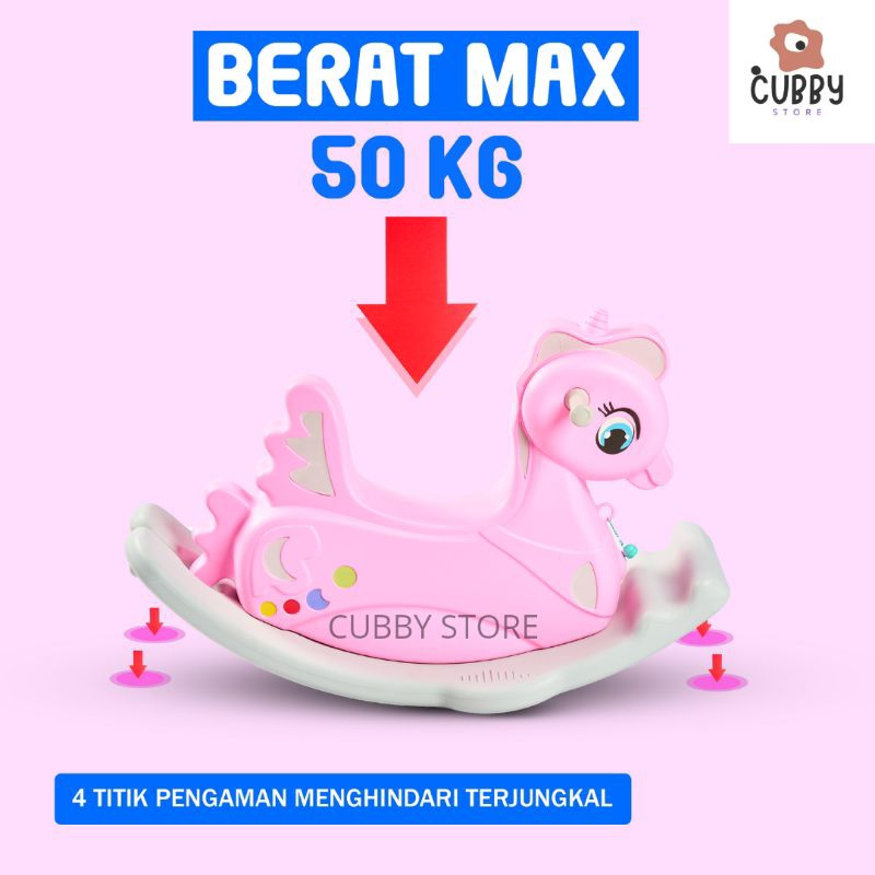 Jual Mainan Kuda Kudaan Anak Rocking Horse 334 - Kuda Goyang Anak Kuat ...