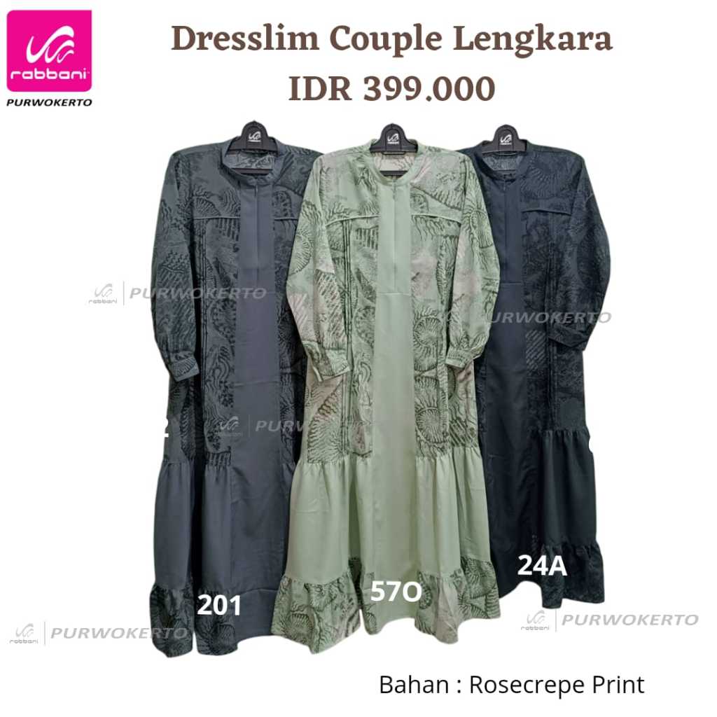 Jual RABBANI 2025 _ DRESSLIM COUPLE LENGKARA / GAMIS RABBANI COUPLE ...