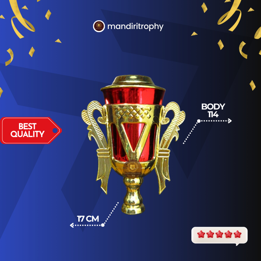 Jual TROPHY / BODY PIALA TERMURAH 114 CL ( GOLD IMPORT ) | Shopee Indonesia