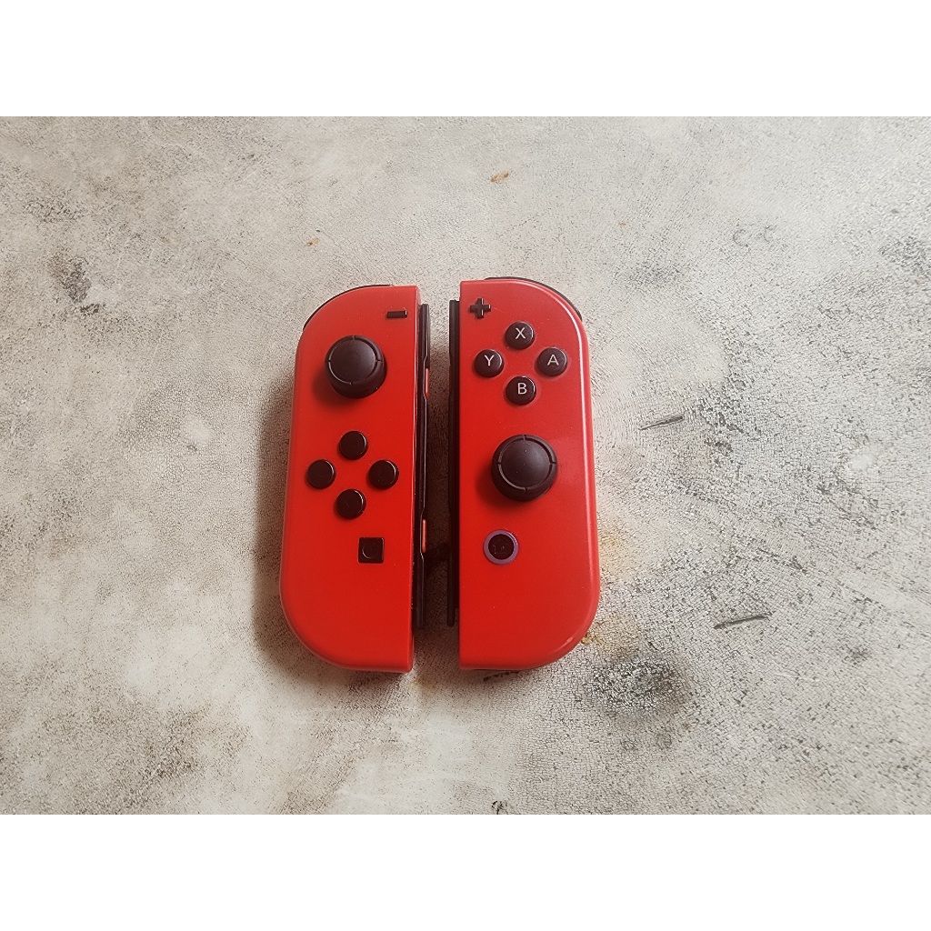 Jual Nintendo Switch Joycon Mario Red Original OM | Shopee Indonesia
