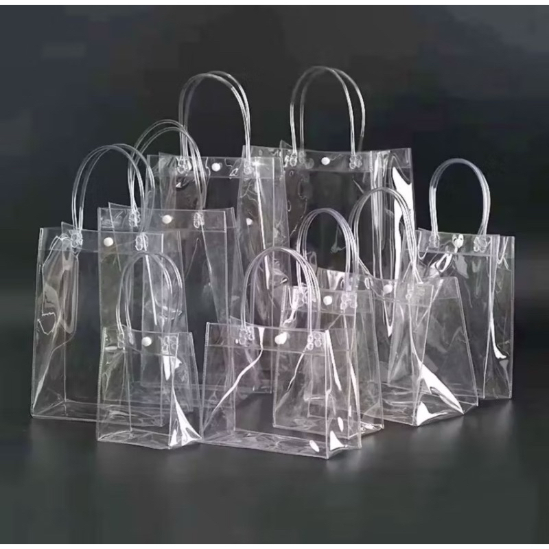 Jual Totebag Bening Tas Mika PVC Transparan | Shopee Indonesia