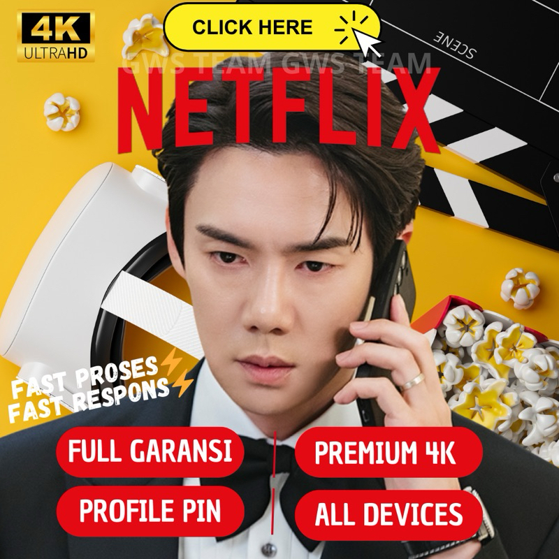 Jual NETFLIX 4K PRIVAT ANTIILIMITSCREEN LEGAL GARANSI FULL 100% | Shopee Indonesia