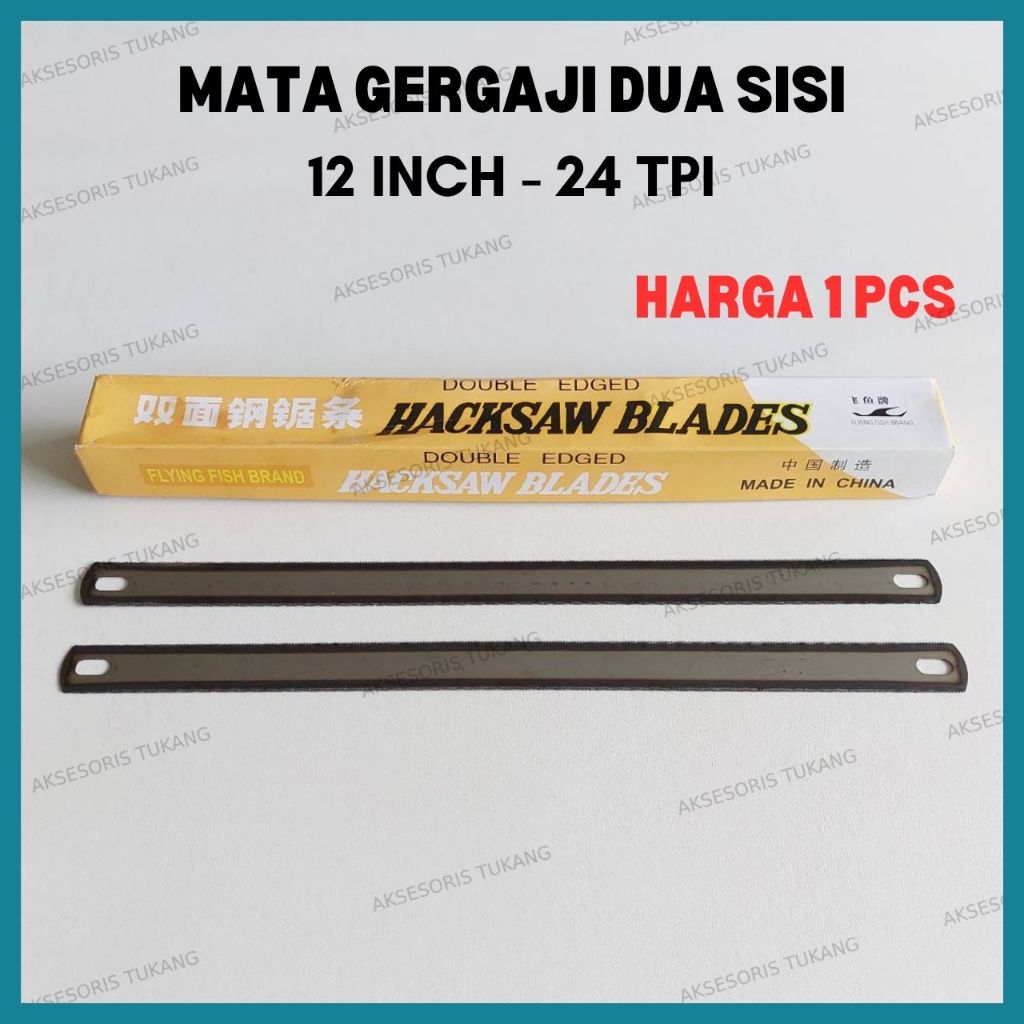Jual Mata Gergaji Besi 2 Mata 24T 12 Inch Bolak Balik Double 30 cm ...