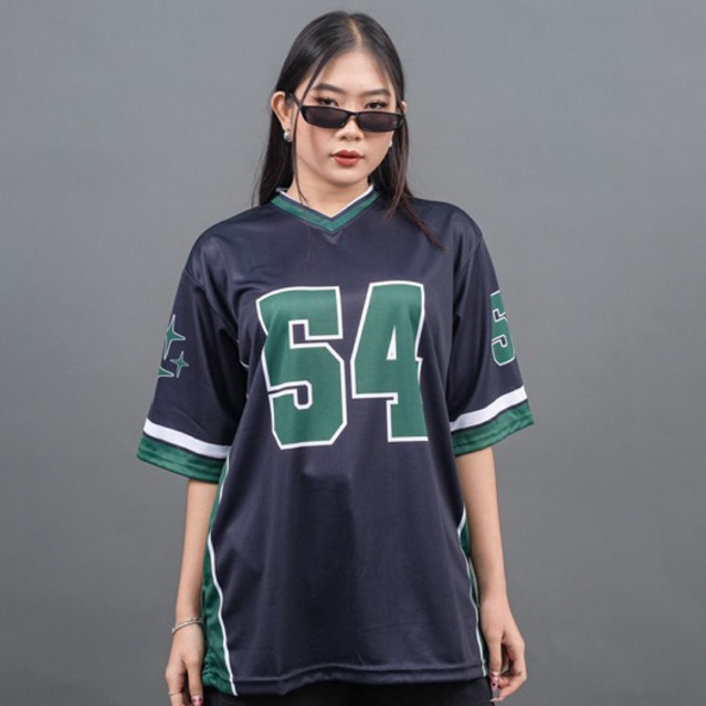 Jual Jersey oversize simple basic nfl 54 / jersey rugby / jersey ...