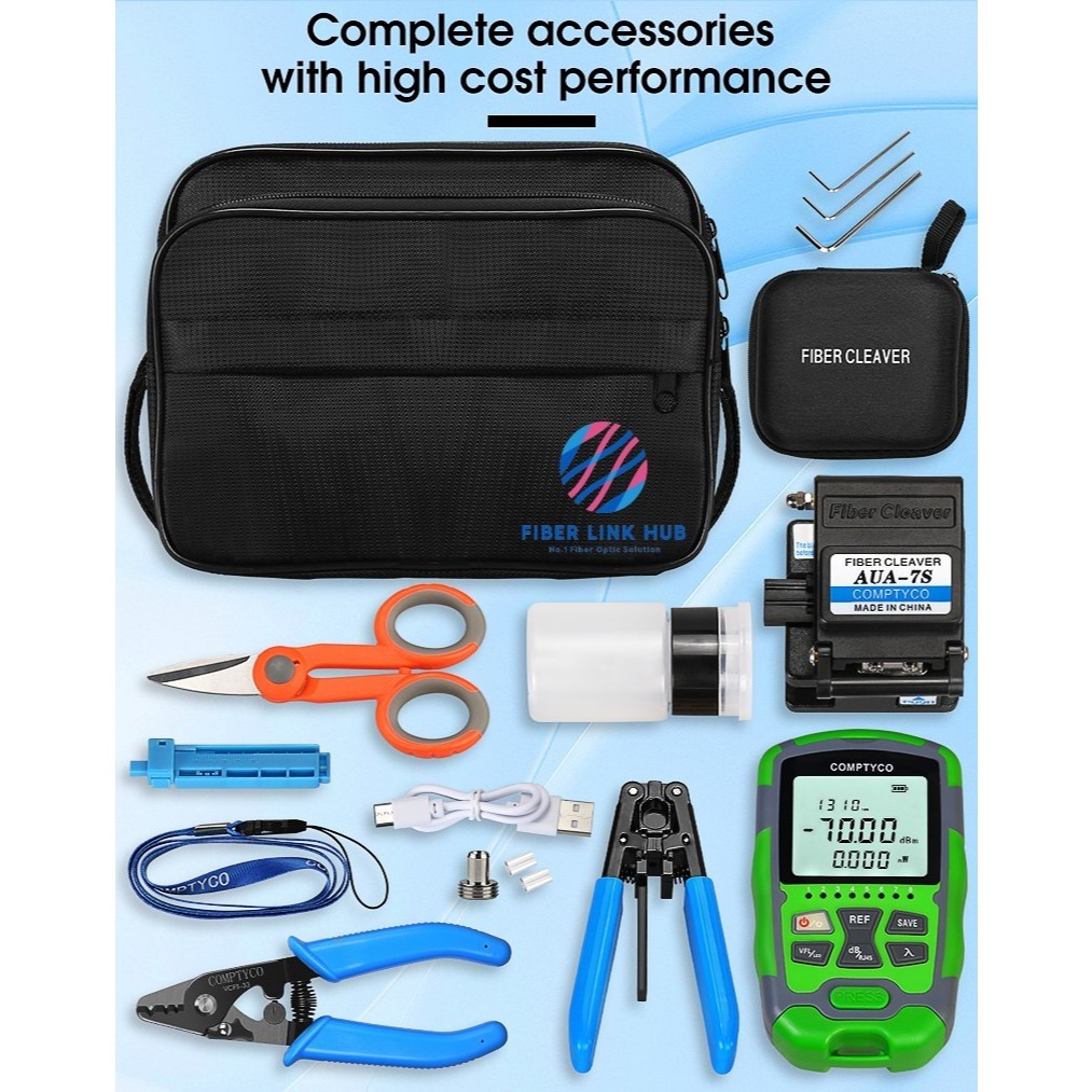 Jual FO Tool Set AUA-MC7 AUA-MC70 Tool Kit Set Fiber Optic Alat Serat ...