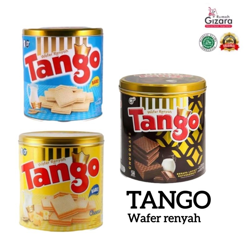 Jual Tango Wafer Chocolate Biskuit Kaleng 240 gr | Shopee Indonesia