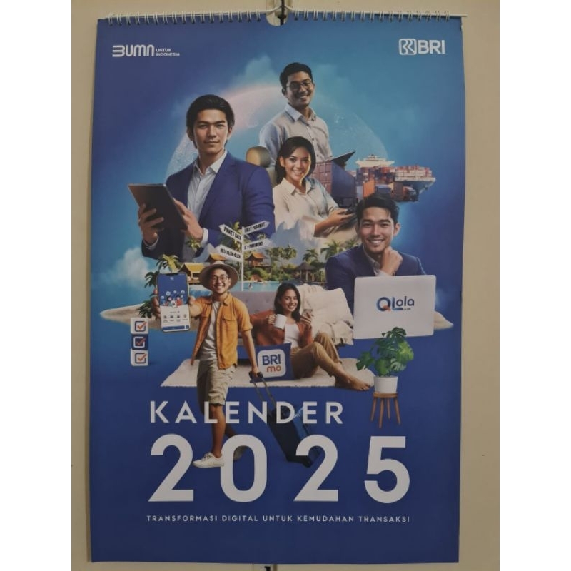 Jual Kalender gantung BCA 25 calender bulanan sobek harian duduk BCA ...