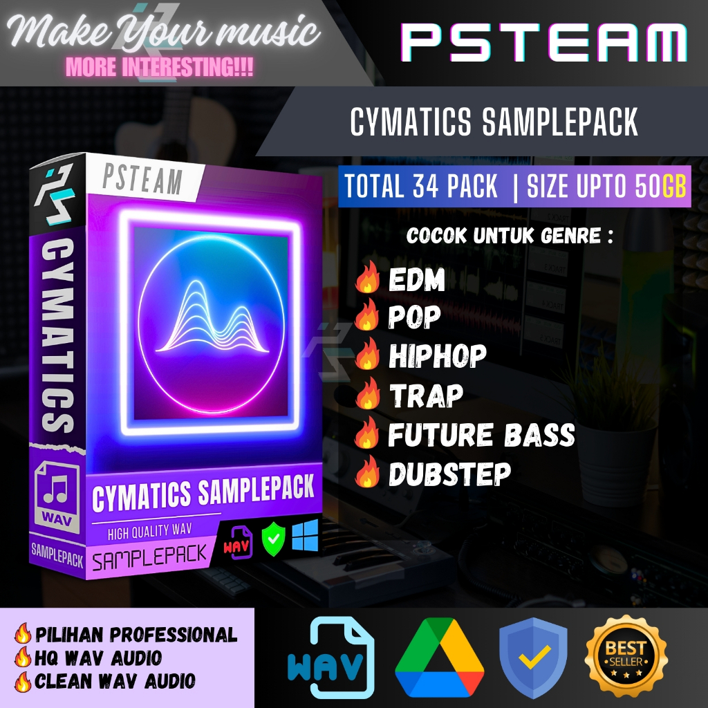 Jual SP - CYMATICS SOUND COLECTION [ AUDIO WAV SAMPLEPACK ] | Shopee ...