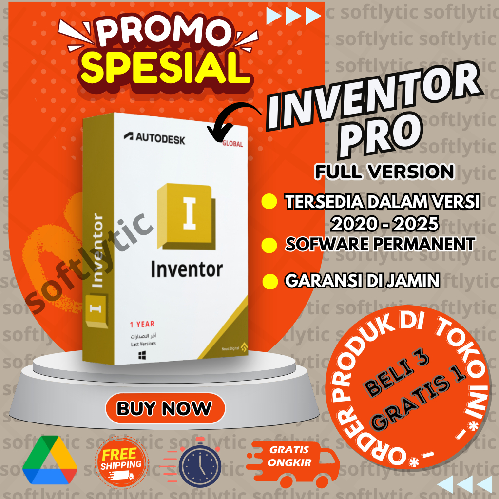Jual Inventor Pro 2025 - 2020 (Win) | 3D Design Tools | CorelDRAW 2022 ...