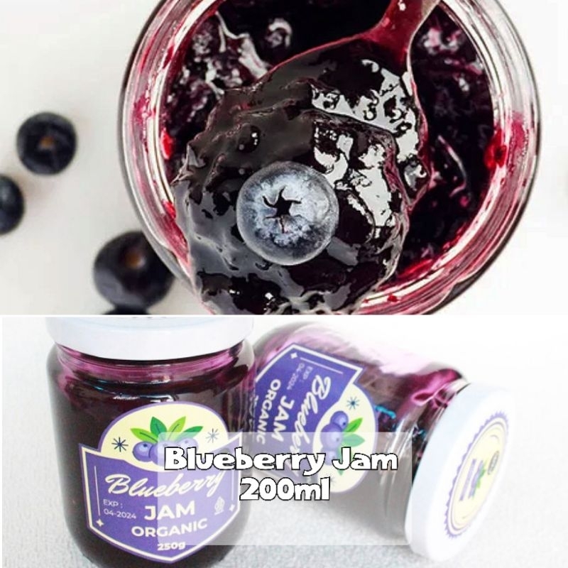 Jual Collins selai Blueberry Kemasan botol 200gr selai | Shopee Indonesia