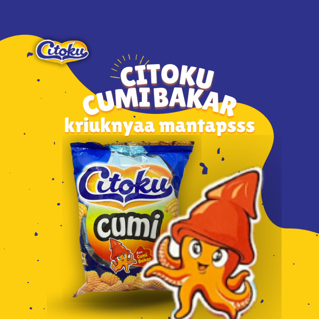 Jual Snack Citoku + Citoku Cumi + Cumi Bakar + 20 gram/pcs | Shopee ...