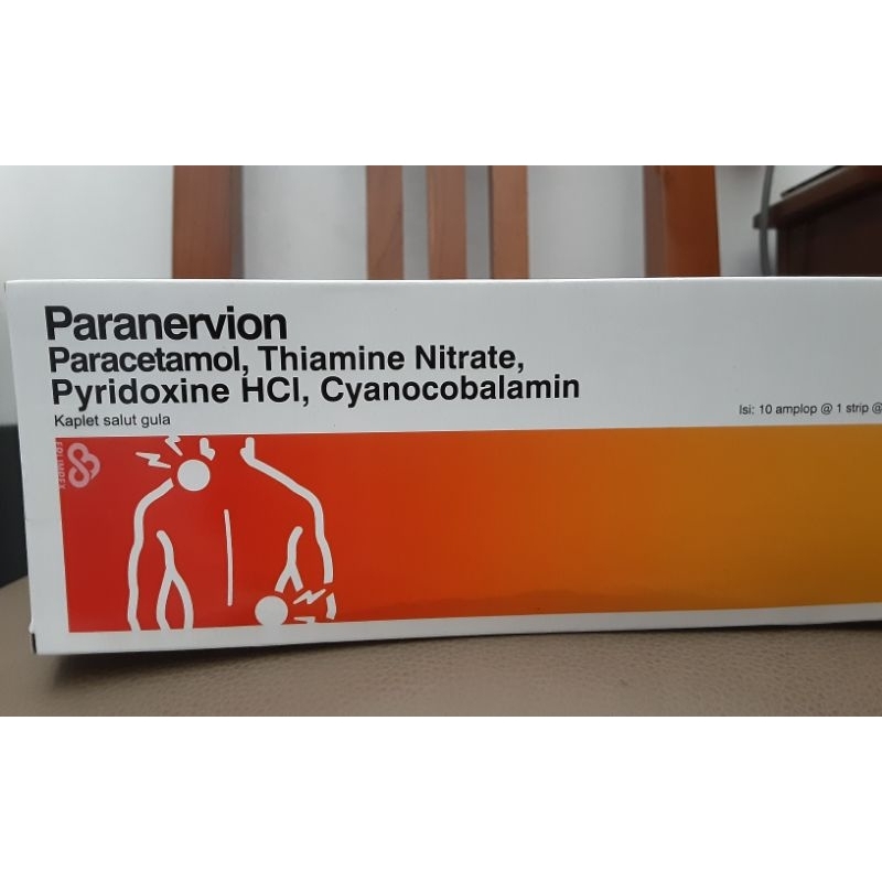 Jual Paranervion Kaplet Salut Gula(per Strip) | Shopee Indonesia