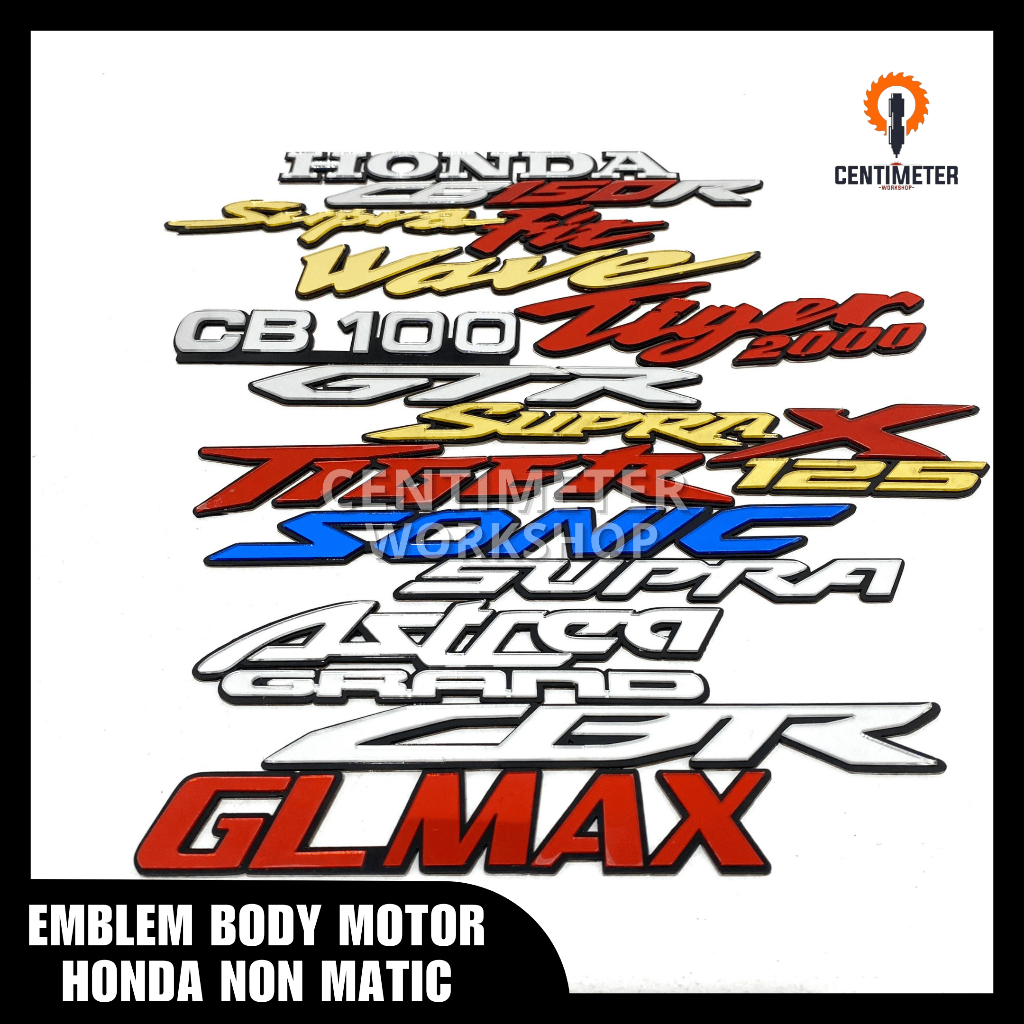 Jual Emblem Honda Non Matic / Emblem Honda / Emblem Timbul | Shopee ...