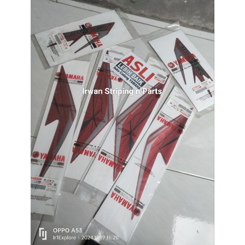 Jual Sticker Stiker Lis Striping Original Yamaha XABRE M-Slaz TFX 150 ...
