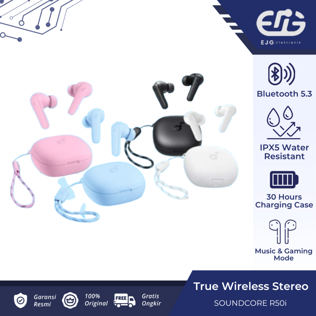 Jual Soundcore by Anker R 50i True Wireless Earbuds TWS Earphone R50i ...