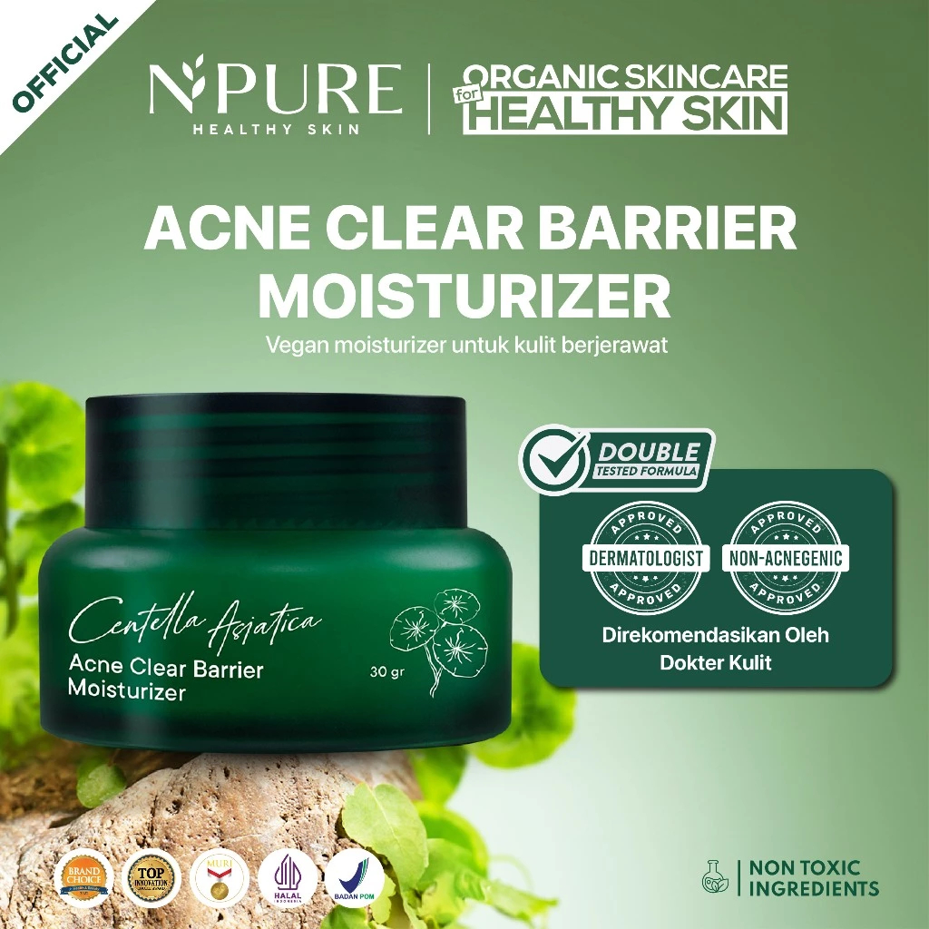 Jual NPURE CICA ACNE CLEAR BARRIER MOISTURIZER | Shopee Indonesia