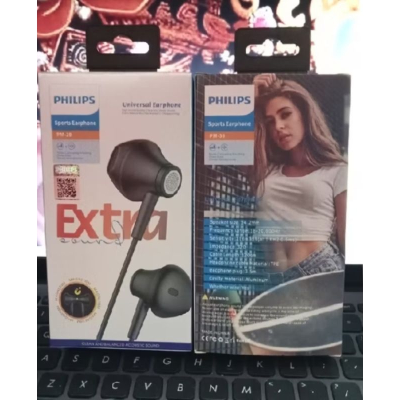 Jual Hansfree Pilips PM39 Extra Bass. | Shopee Indonesia