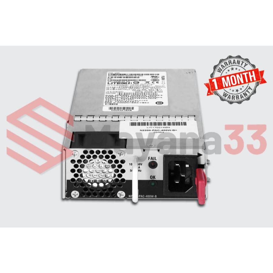 Jual PSU CISCO N2200-PAC-400W-B - Nexus 2200 AC Power Supply | Shopee ...