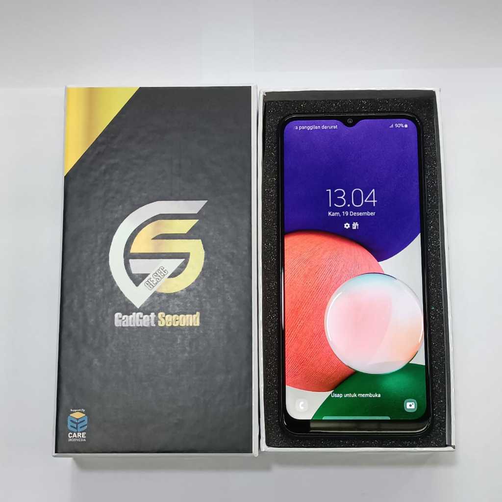 Jual Samsung Galaxy A22 5G - SM A226 6/128 Second Fullset Box Custom ...