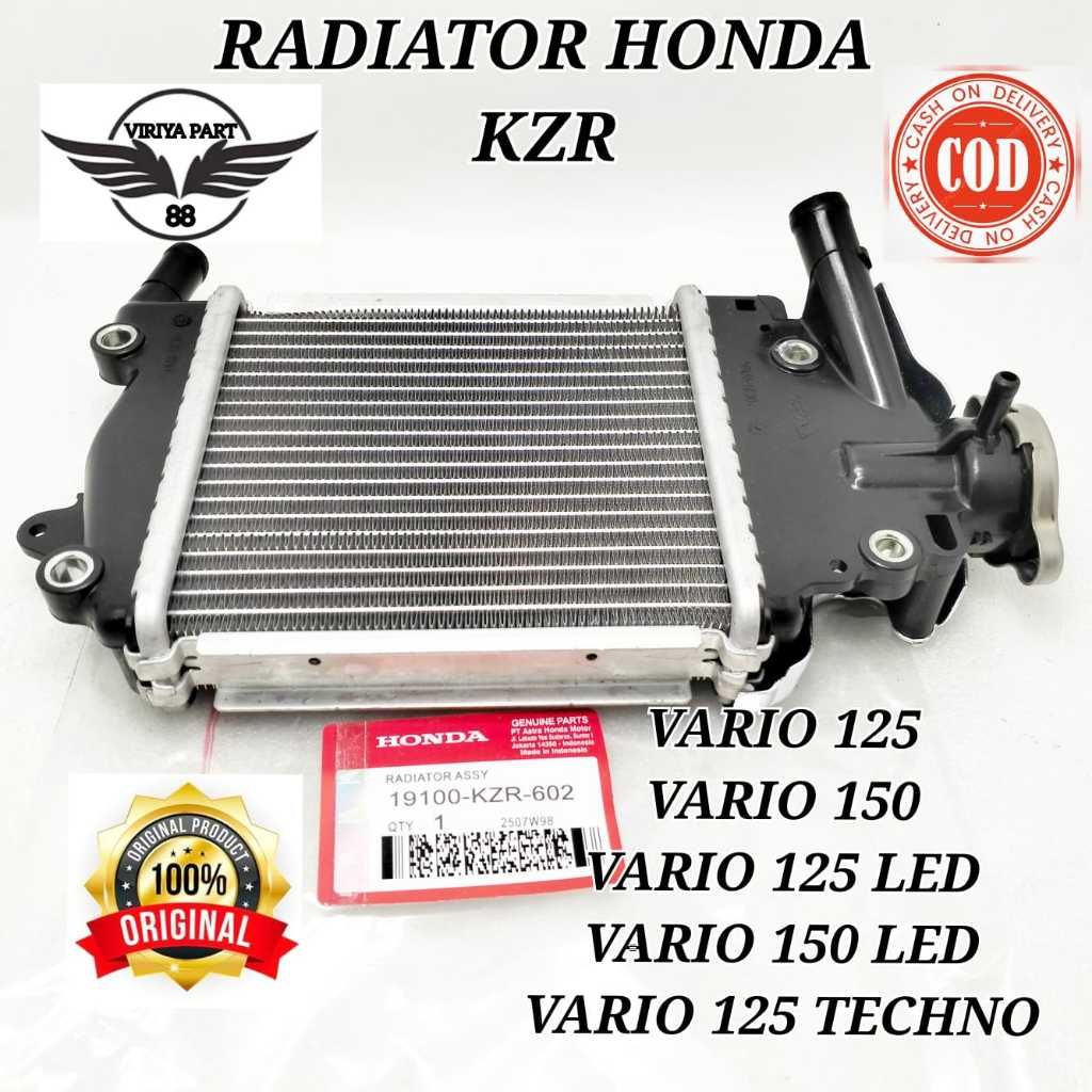 Jual RADIATOR HONDA AHM KZR KUALITAS ASLI ORIGINAL HONDA AHM VARIO 125 ...