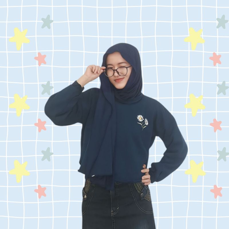 Jual crewneck, sweater wanita tali kepang lucu | Shopee Indonesia