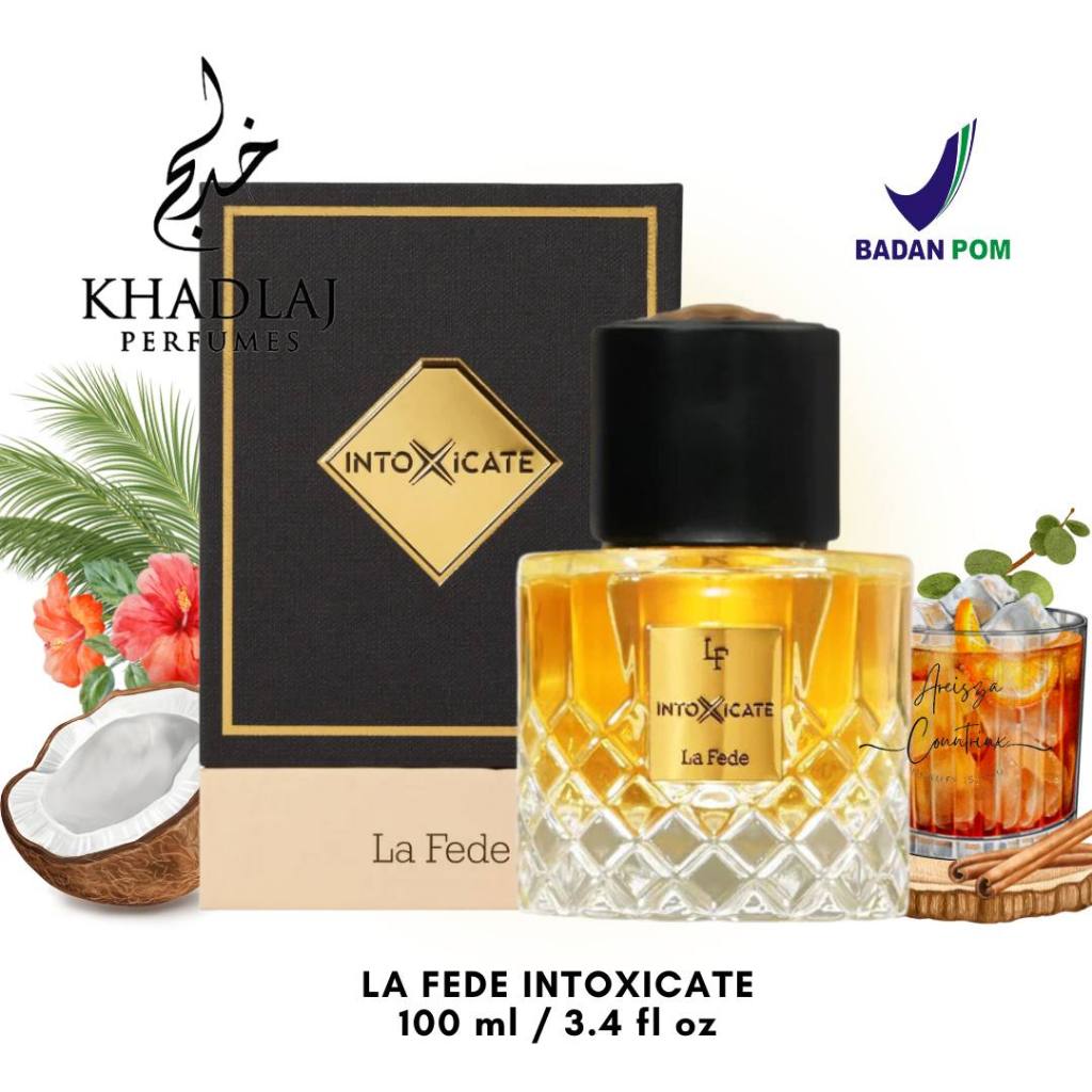 Jual Khadlaj La Fede Intoxicate for Unisex EDP 100 ml | Shopee Indonesia