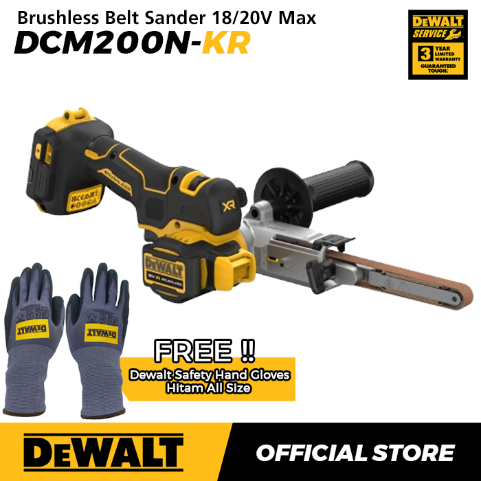 Jual Dewalt Brushless Belt Sander / Mesin Amplas Baterai 18/20V Max ...