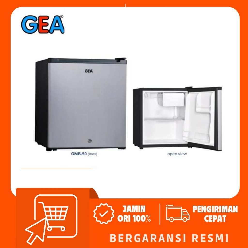 Jual GEA Kulkas Mini Bar GMB-50 / GMB50 / GMB 50 Portable Rak Besi ...
