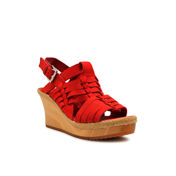 Jual Natana Shoes Sepatu Wanita (WEDGES) Elenoir - Red Nb 8cm | Shopee ...