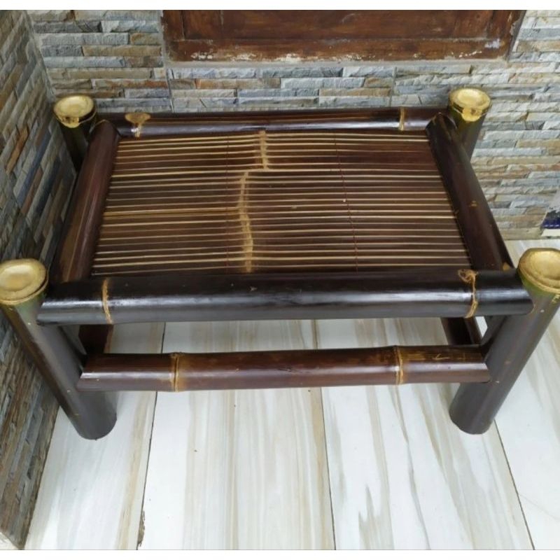 Jual meja bambu hitam | Shopee Indonesia