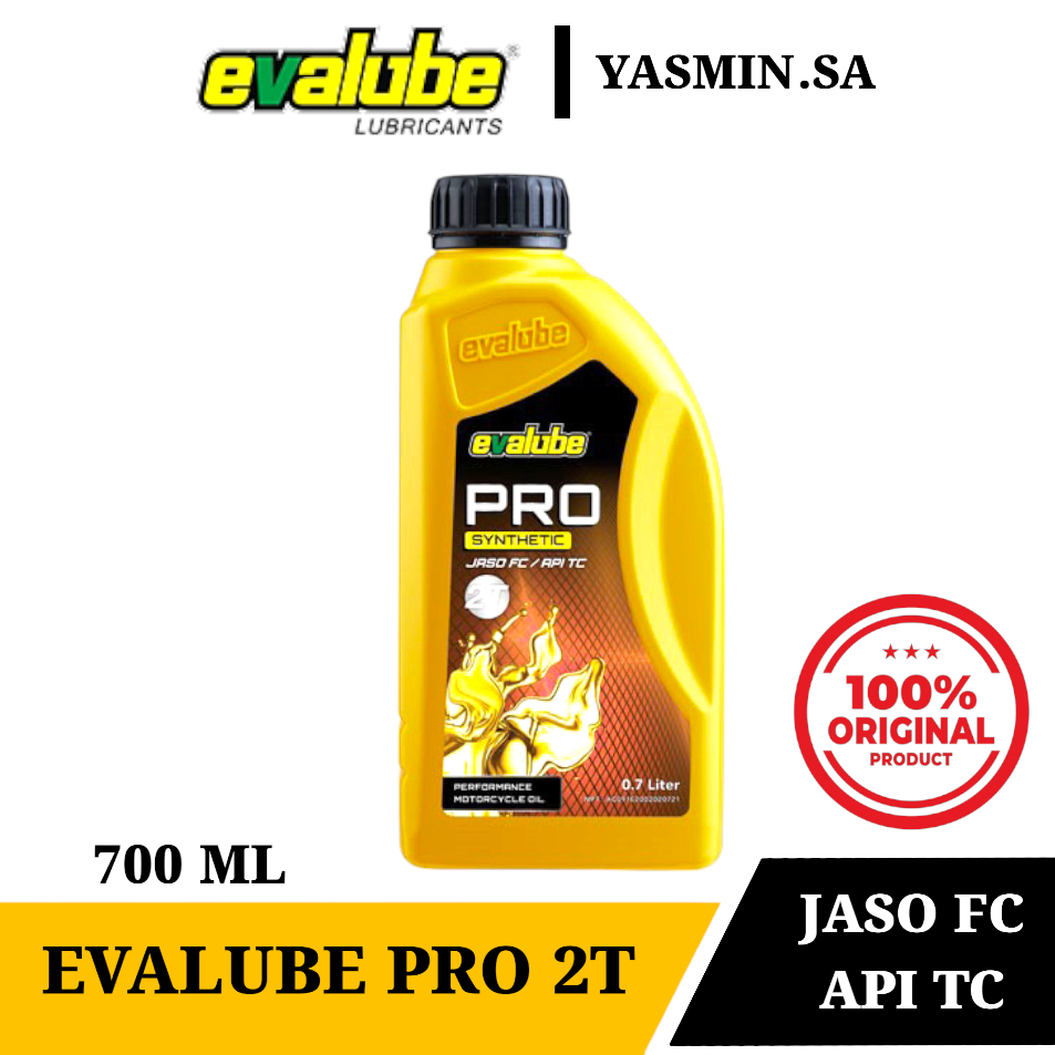 Jual Oli Motor Evalube 2T PRO Synthetic 700 ML Jamin Original | Shopee ...