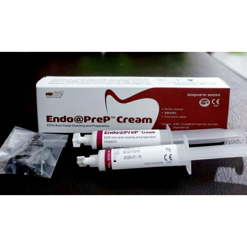 Jual MDClus Endo@PreP Cream EDTA Root Canal Cleaning and Preparation MDClus Endo@PreP Gel EDTA ...
