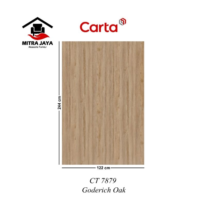 Jual HPL Carta CT 7879 T Carta HPL Goderich Oak CT7879T CARTA Hpl ...