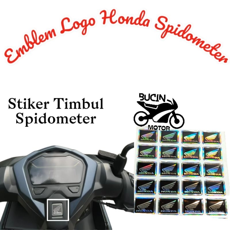 Jual Stiker Sticker Spido Spidometer Speedometer Batok Honda Wing ...
