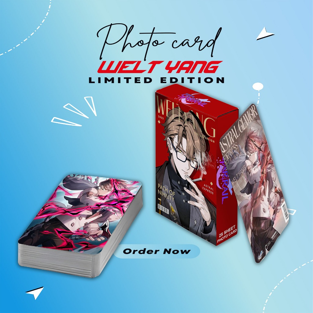 Jual PHOTOCARD SET WELT YANG HONKAI STAR RAIL PREMIUM 25 SHEET | Shopee ...